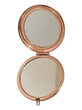 Unbranded | Makeup | Compact Travel Mini Mirror With An Engraved Front ...
